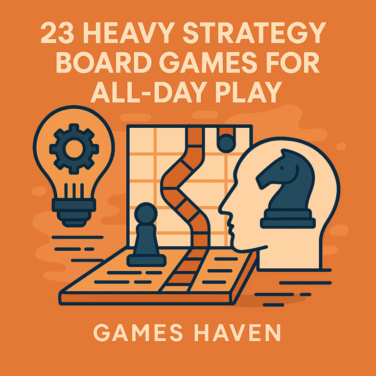 Heavy Strategy Board Games for All-Day Play - GAMES HAVEN